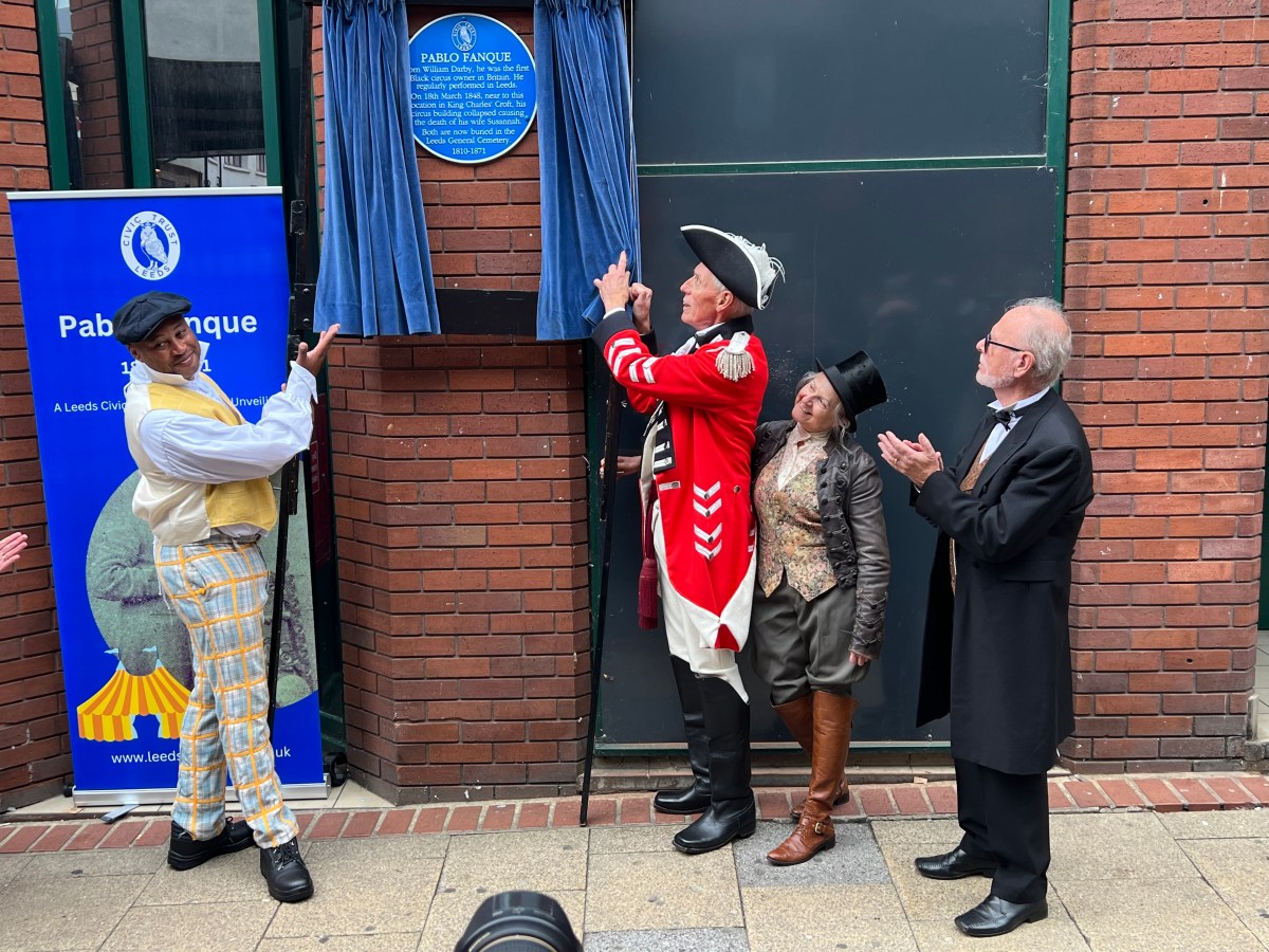 Pablo Fanque Blue Plaque Unveiling in Lands Lane, Leeds. – Tyke It To ...
